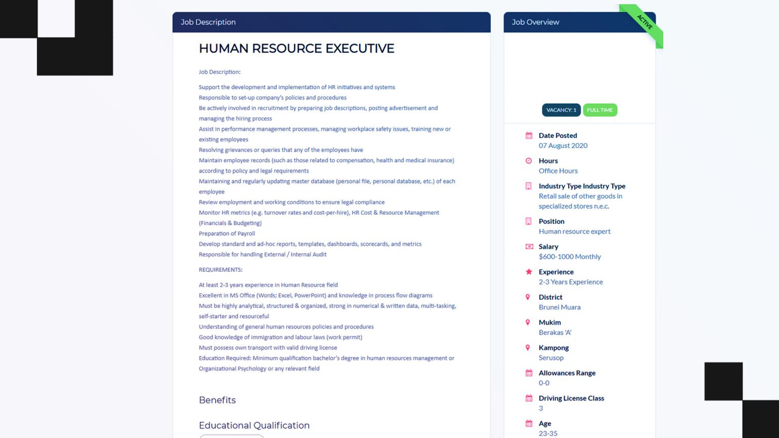 Online Job Searching Made Easy for Graduates - Digital Brunei