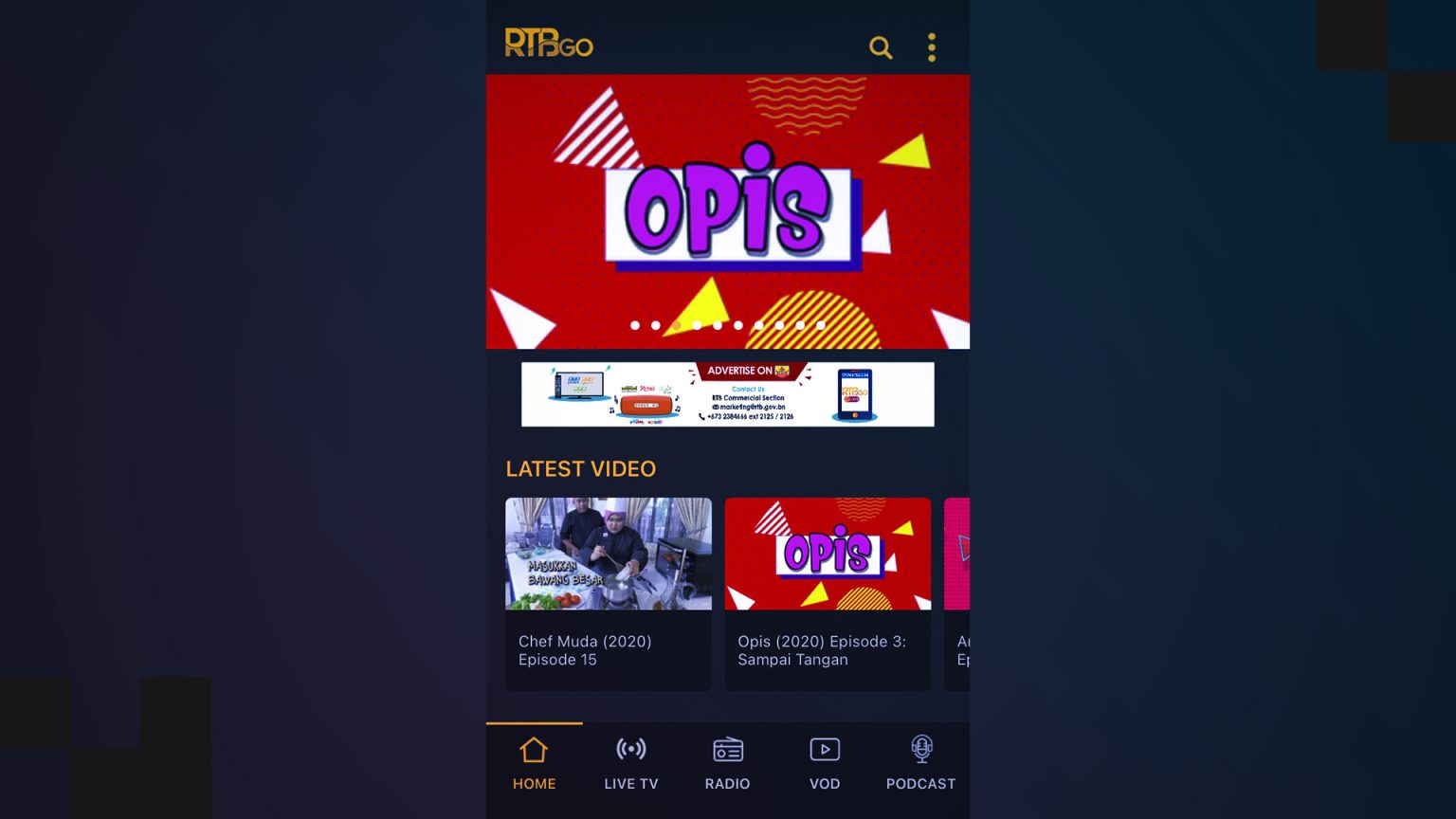 RTBGo App: Local Media on the Go - Digital Brunei