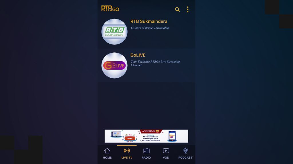 RTBGo App: Local Media on the Go - Digital Brunei