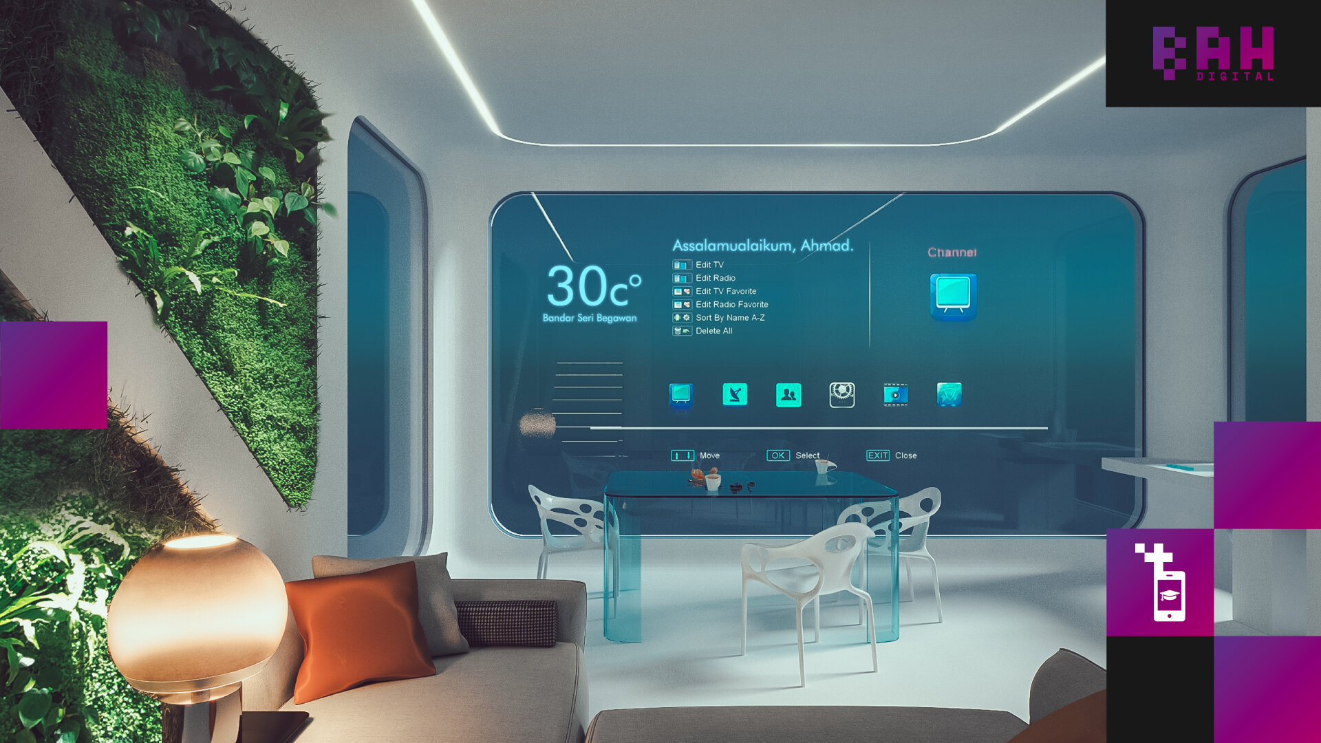 The Home of the future - Digital Brunei